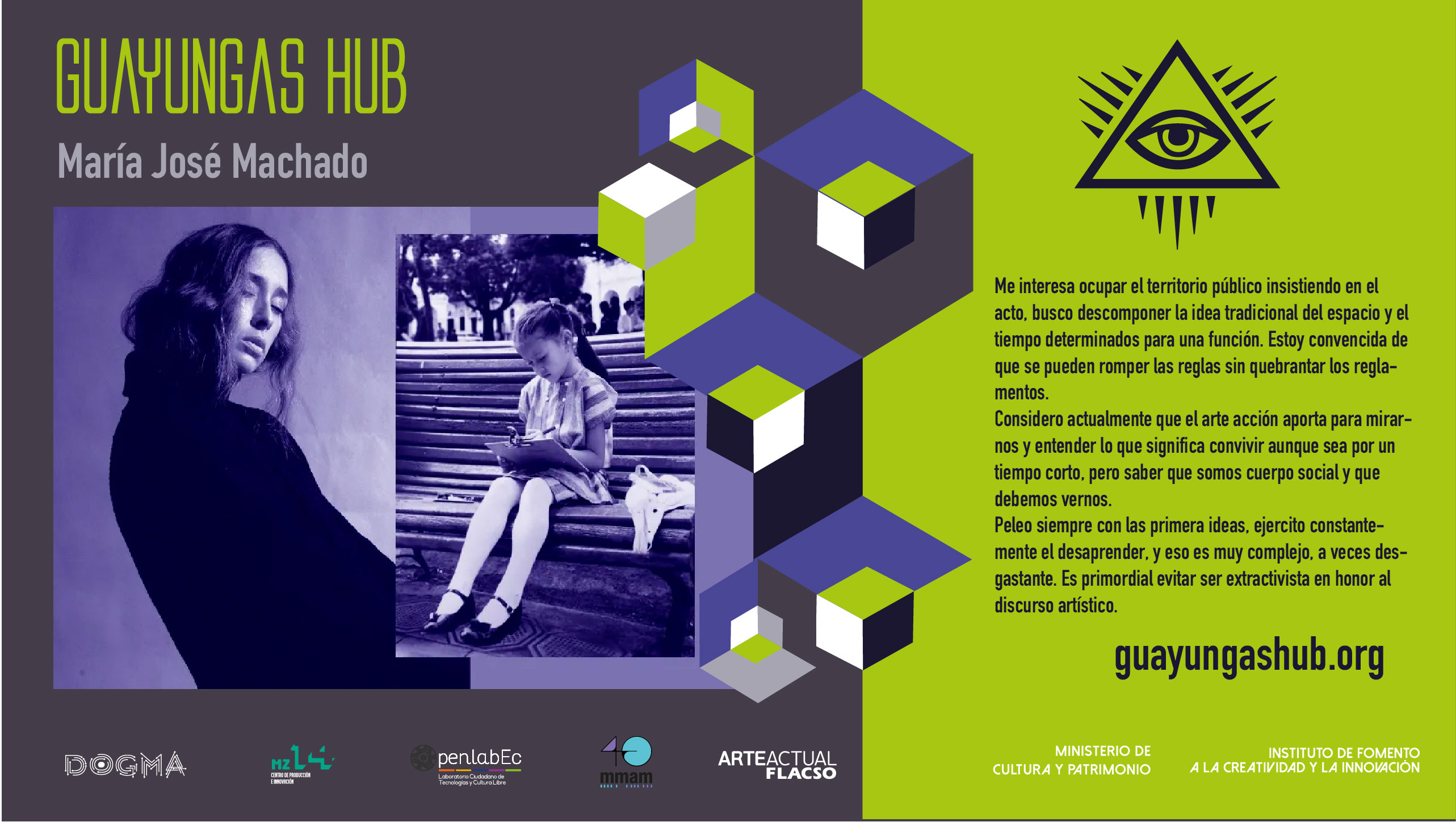 MARÍA JOSÉ MACHADO – Invernadero Cultural Guayungas Hub